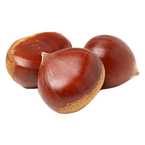 Tre spiselige kastanjer | FINN-torget