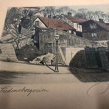 "Fra Fredensborgveien."Halvard Storm. 1930. | FINN-torget