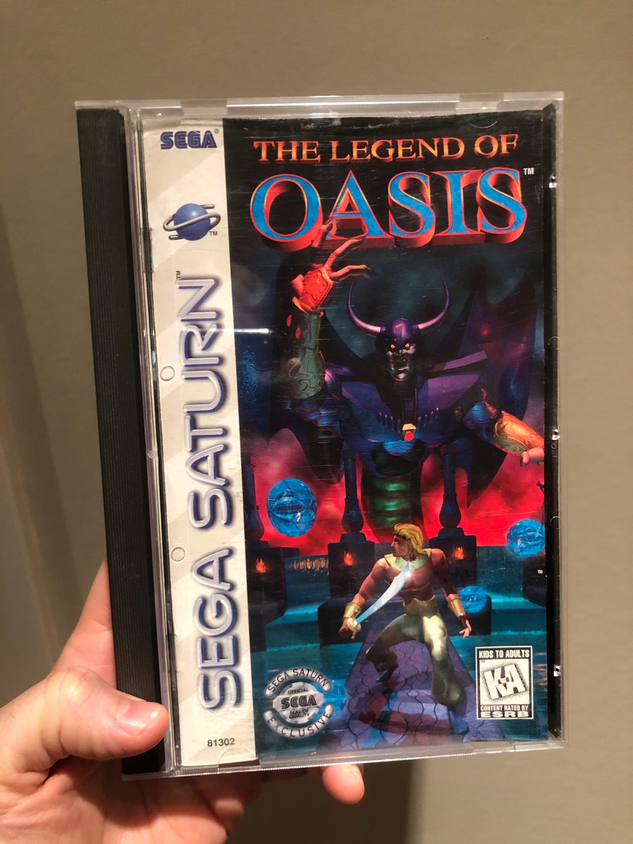 The Legend of Oasis Sega Saturn (US CIB) strøken disc | FINN-torget