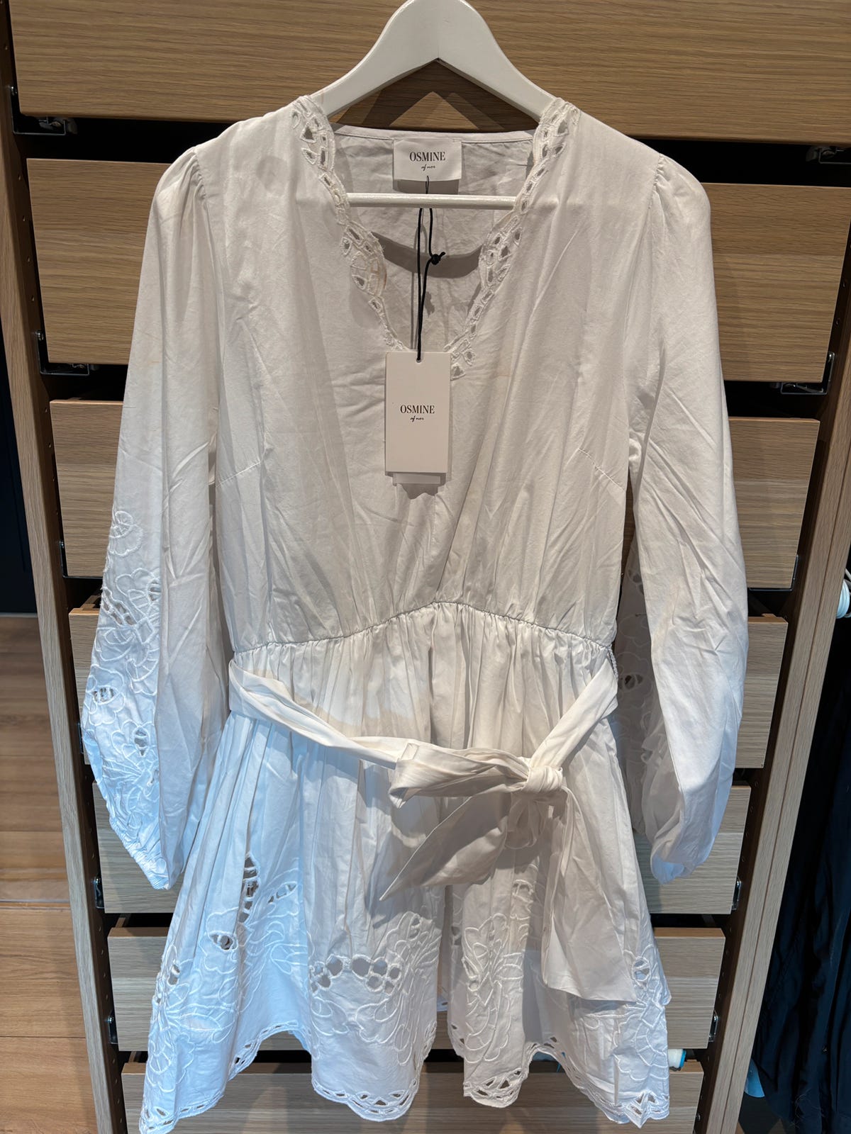 Osmine Af Nor Frida Eyelet Poplin Dress | FINN-torget