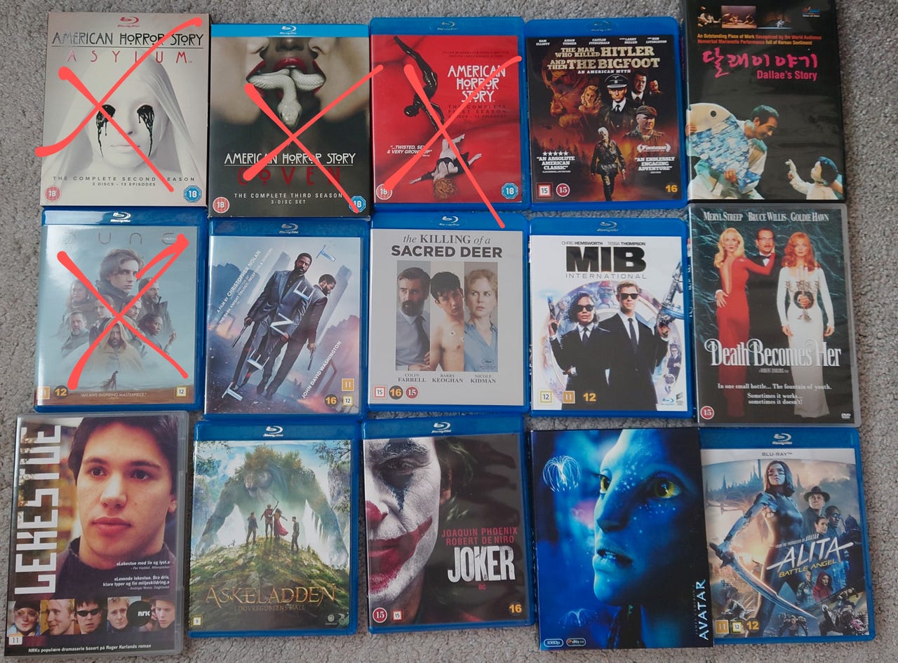 Filmer og TV serier, Blu-ray DVD og 4K | FINN-torget