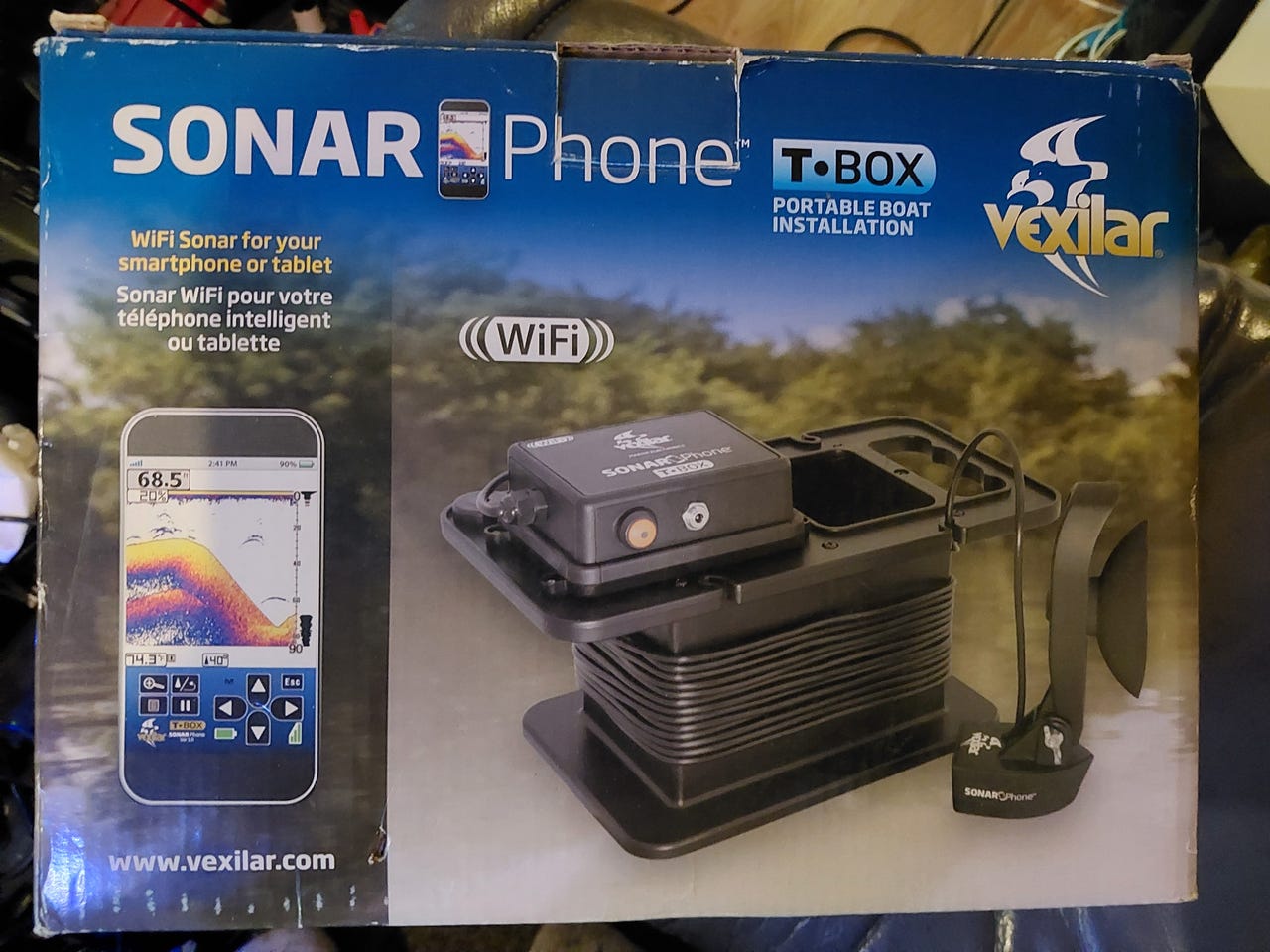 SONAR PHONE SP300 Farge Ekkolodd For Telefon og Nettbrett (Fiskefinder ...