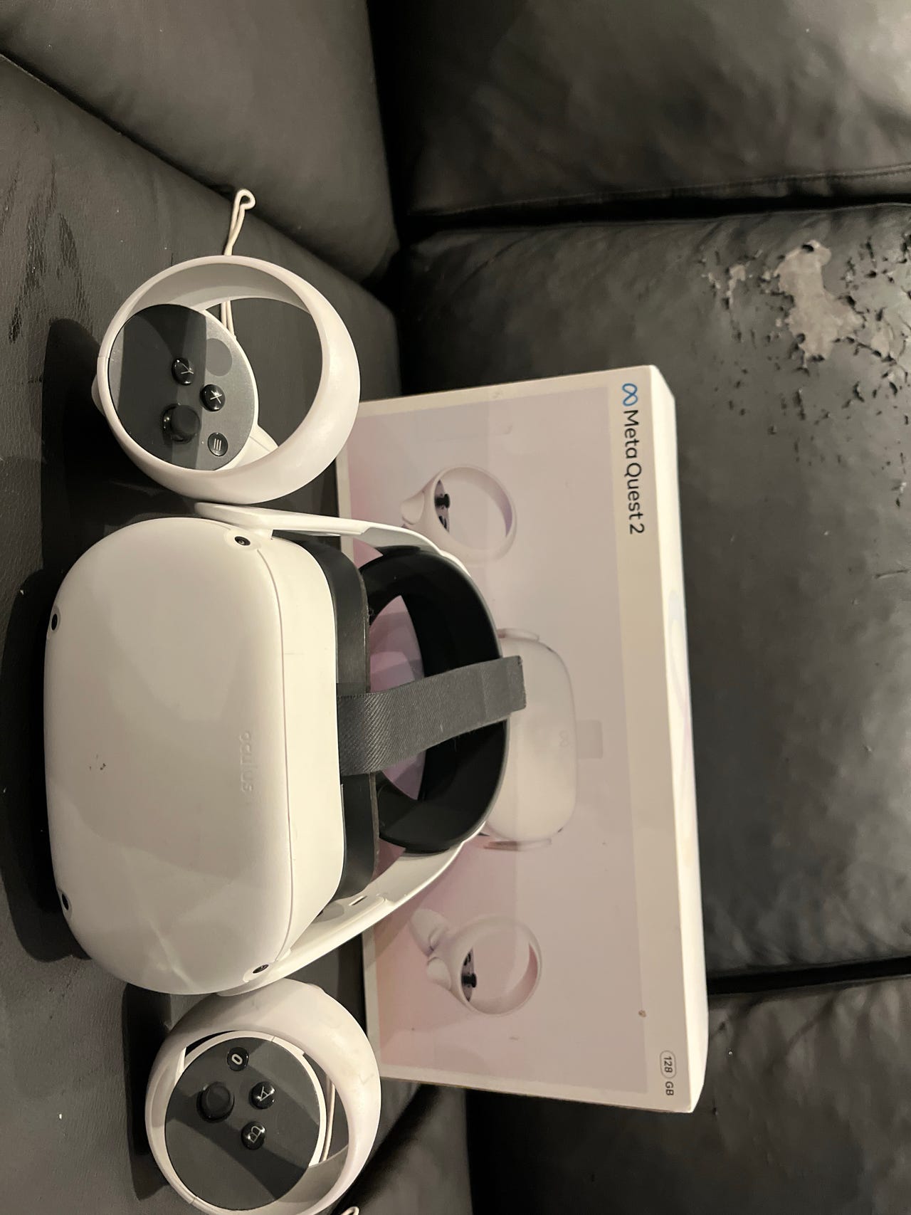 Meta Quest 2 selges billig med elite strap | FINN-torget