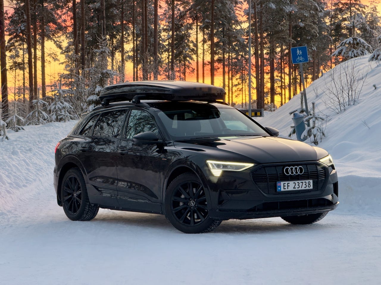 Skiguard 830 m/Thule Edgebar Sort, til e-tron & Q8 | FINN-torget