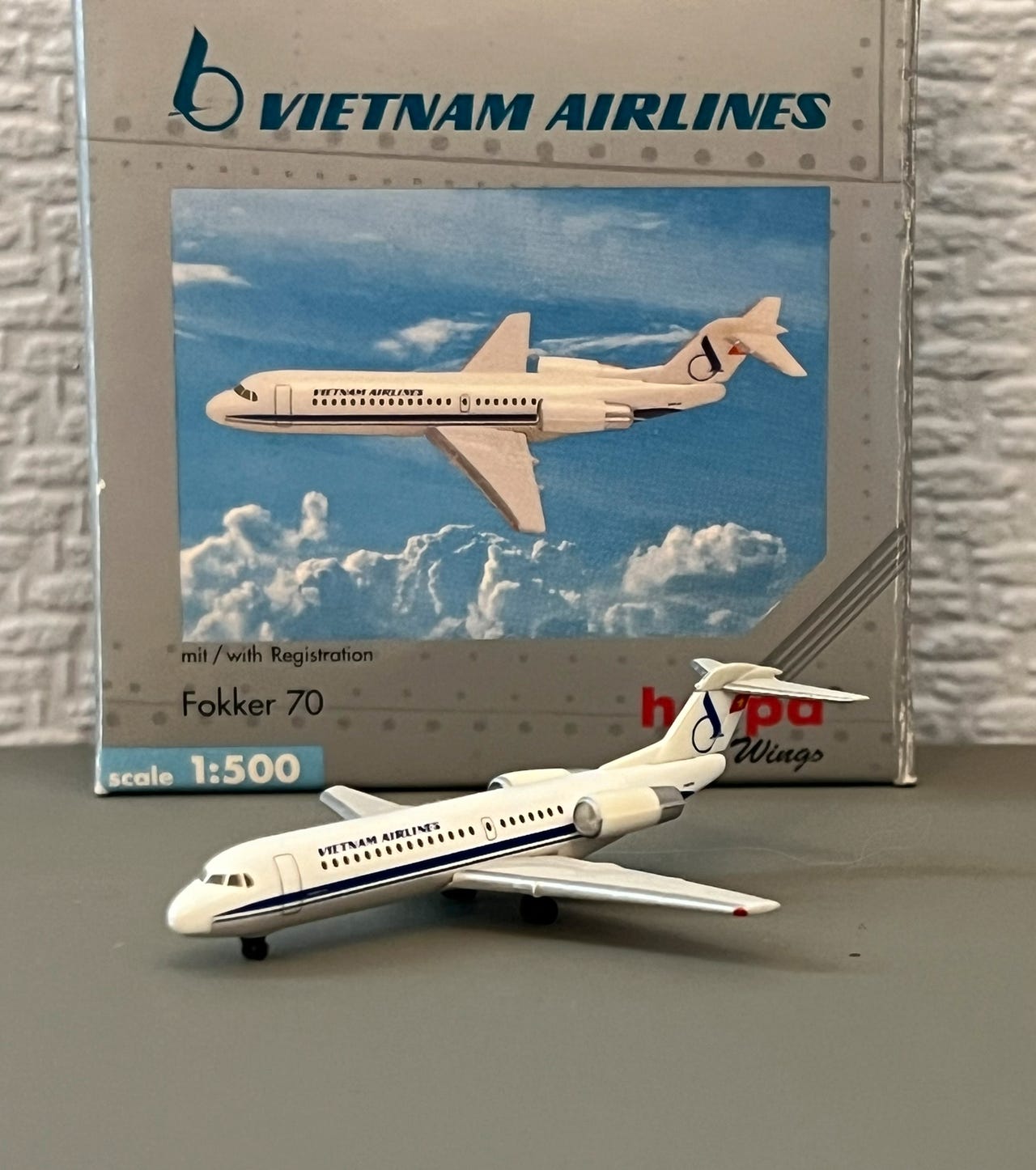 Fokker 70 Vietnam Airlines 1/500 | FINN-torget