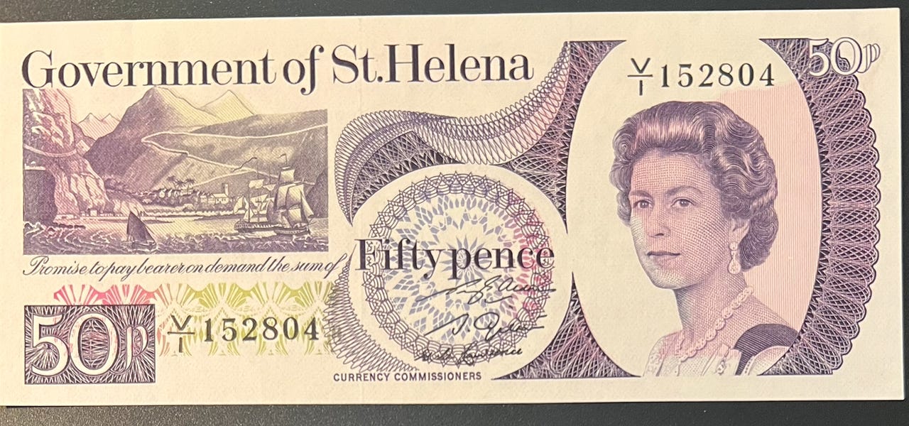 ST.HELENA. 50 CENT 1979 p-5a. UNC | FINN-torget