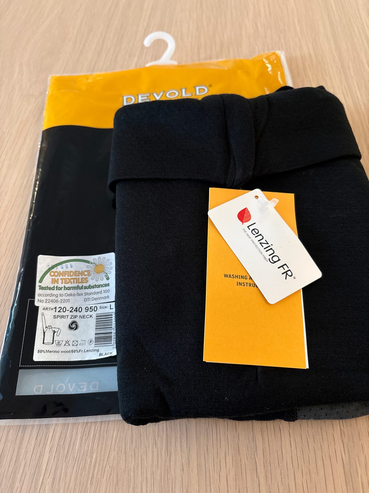 Ulltrøye, Devold Spirit Zip Neck (str. L) | FINN-torget