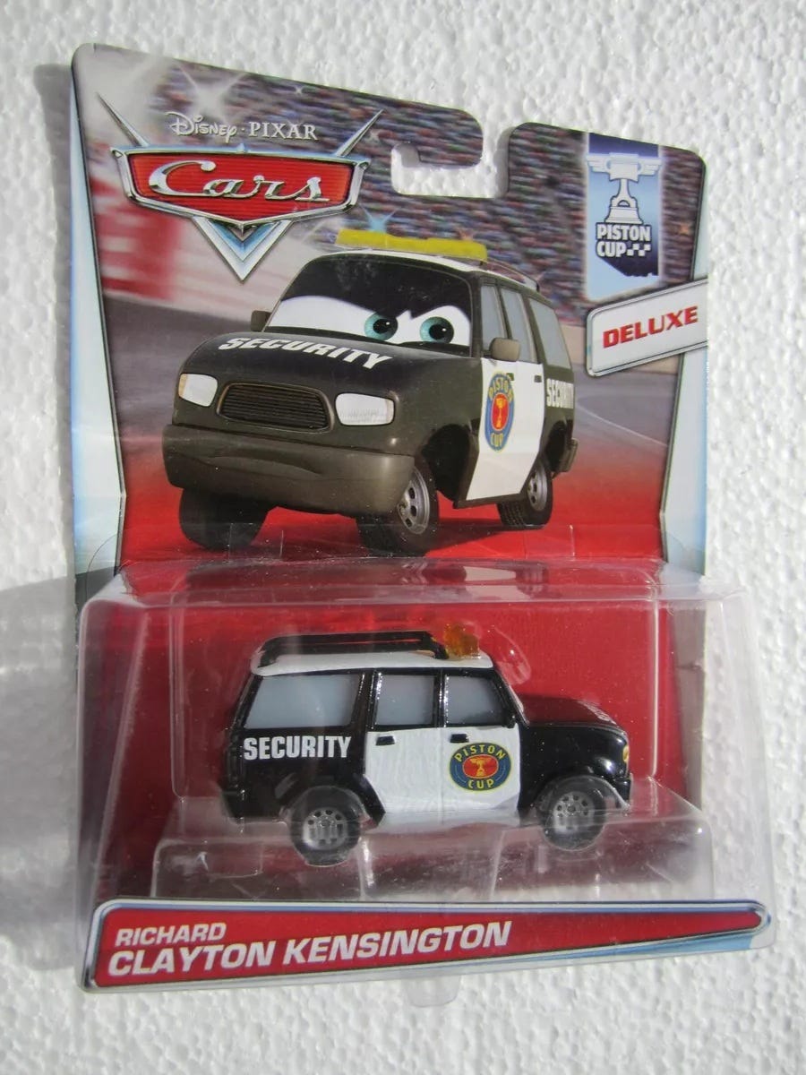 Helt Ny Disney Cars Richard Clayton | FINN-torget
