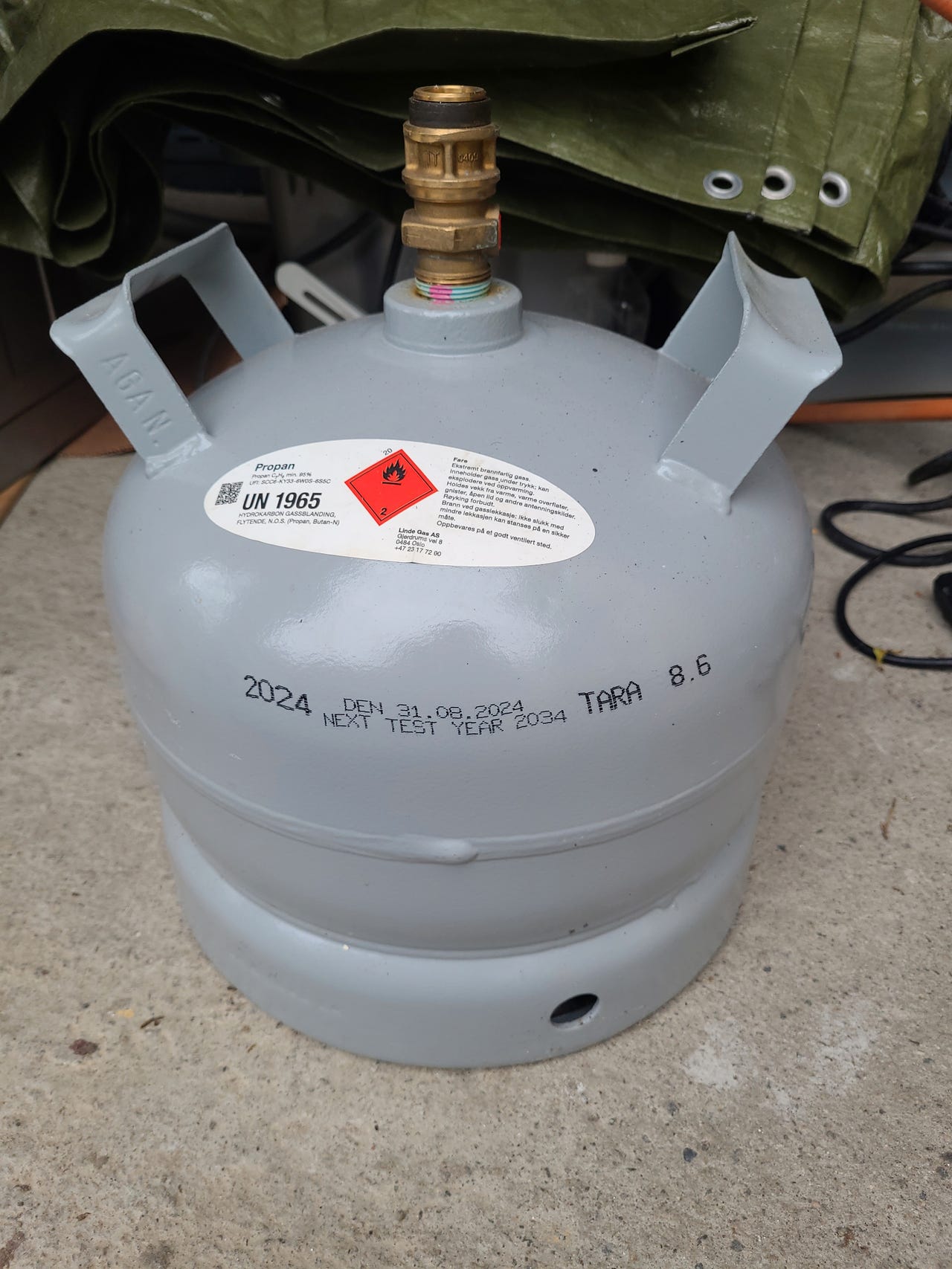 Gassflaske 5 kg | FINN-torget