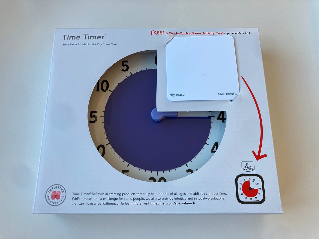 Time Timer 8 inch - 60 minutt visuell timer | FINN-torget