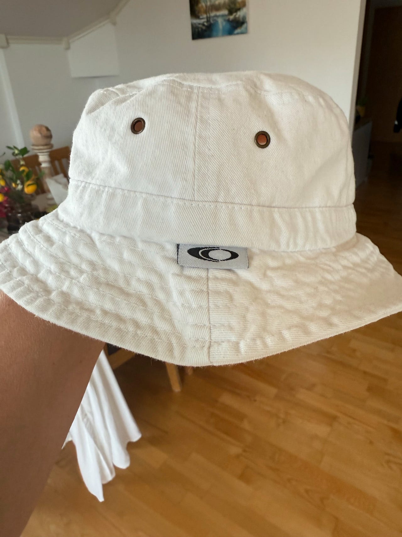 Oakley Bucket Hat Unisex Hvit Bomull | FINN-torget