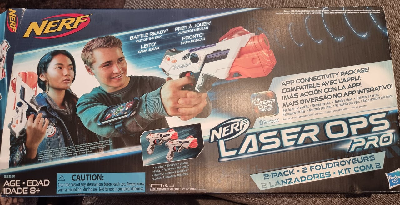 Nerf Laser Ops Pro AlphaPoint 2-Pack som ny selges. | FINN-torget