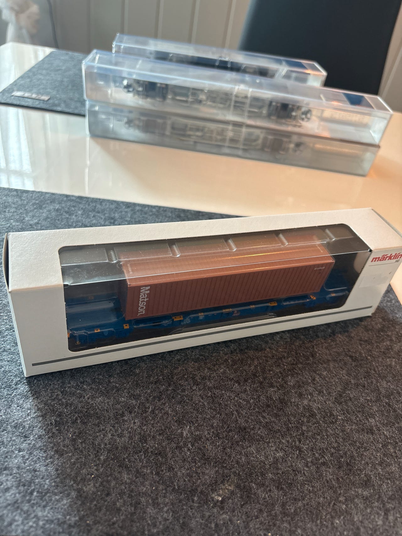 Marklin 47136 konteinervogn (DC+AC) | FINN-torget