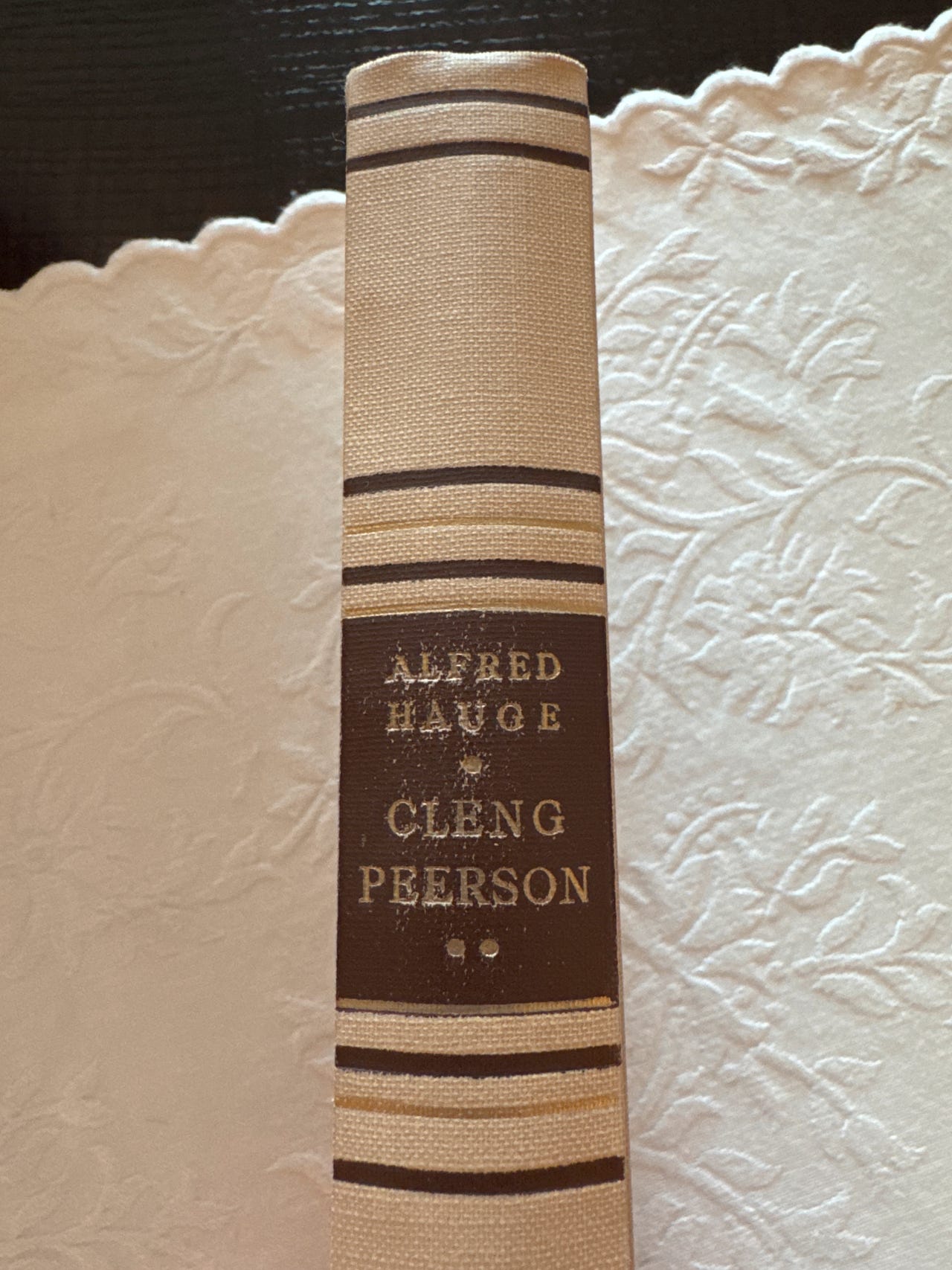 Alfred Hauge, Cleng Peerson -Landkjenning- 1964 | FINN-torget