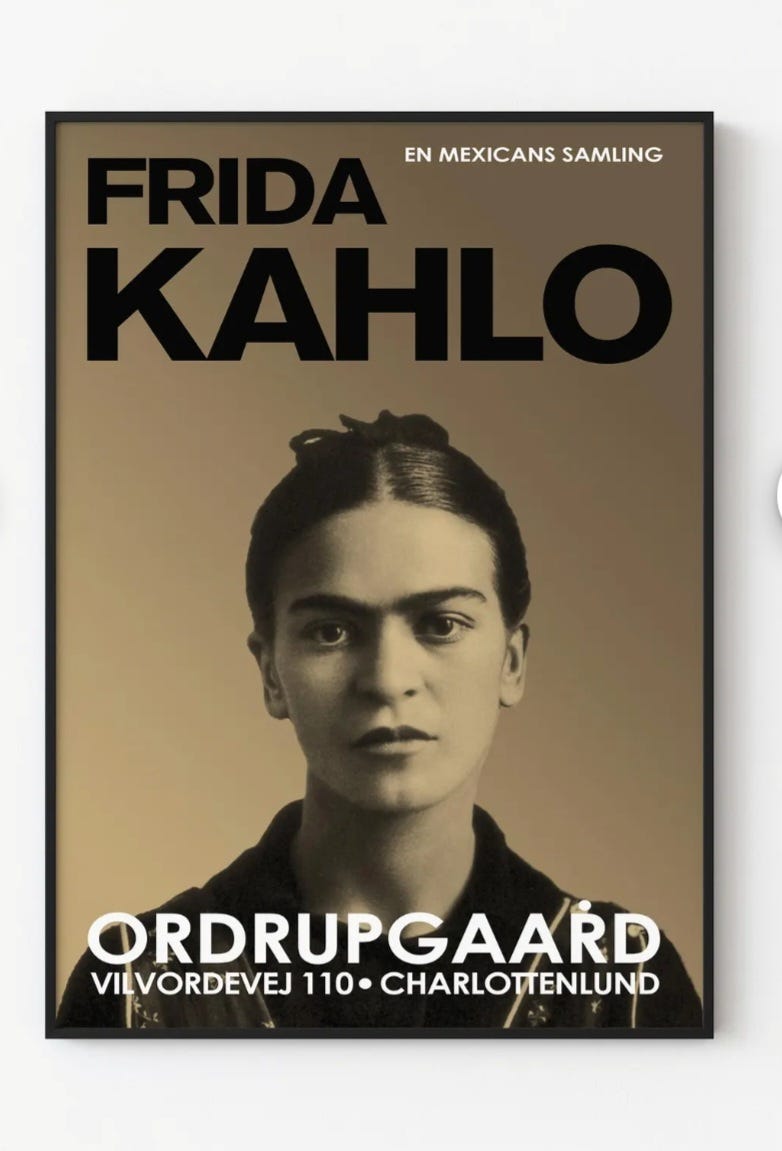 Frida Kahlo plakat med ramme | FINN-torget