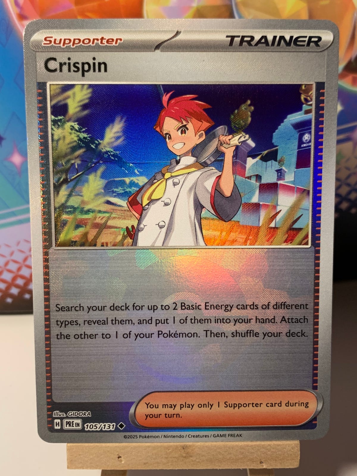 Crispin #105 - Poke Ball - Pokemon Prismatic Evolutions | FINN-torget