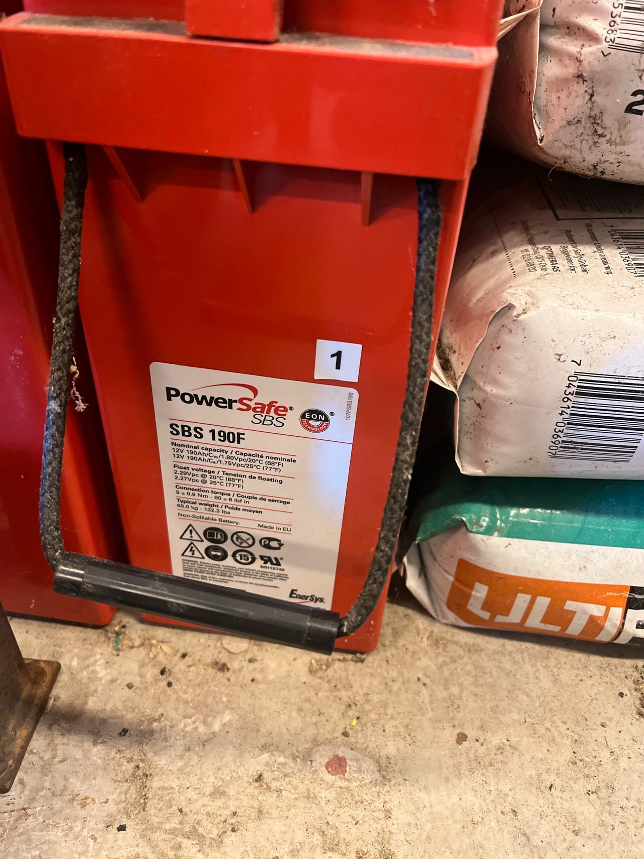 Batteri 190Ah Powersafe sbs 190F 5stk | FINN-torget