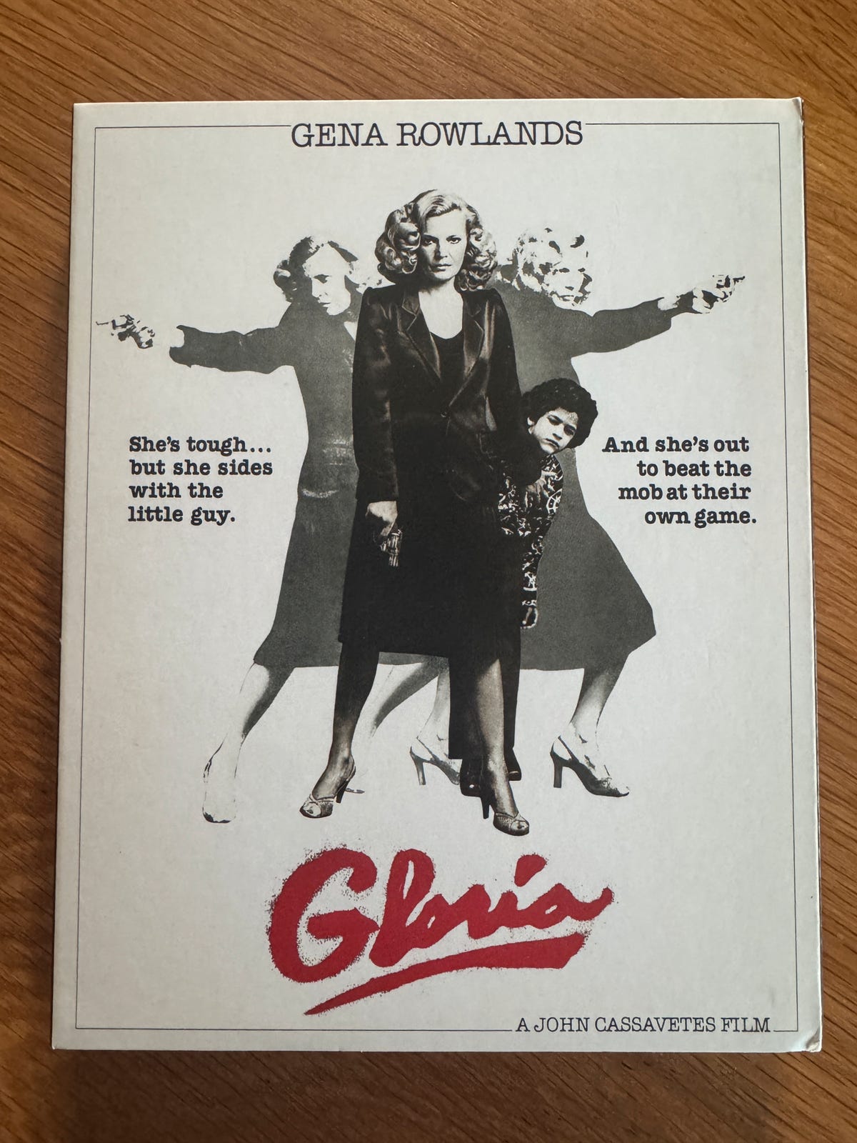 Blu-Ray Gloria - 1980 Kino Lorber Slipcover | FINN-torget
