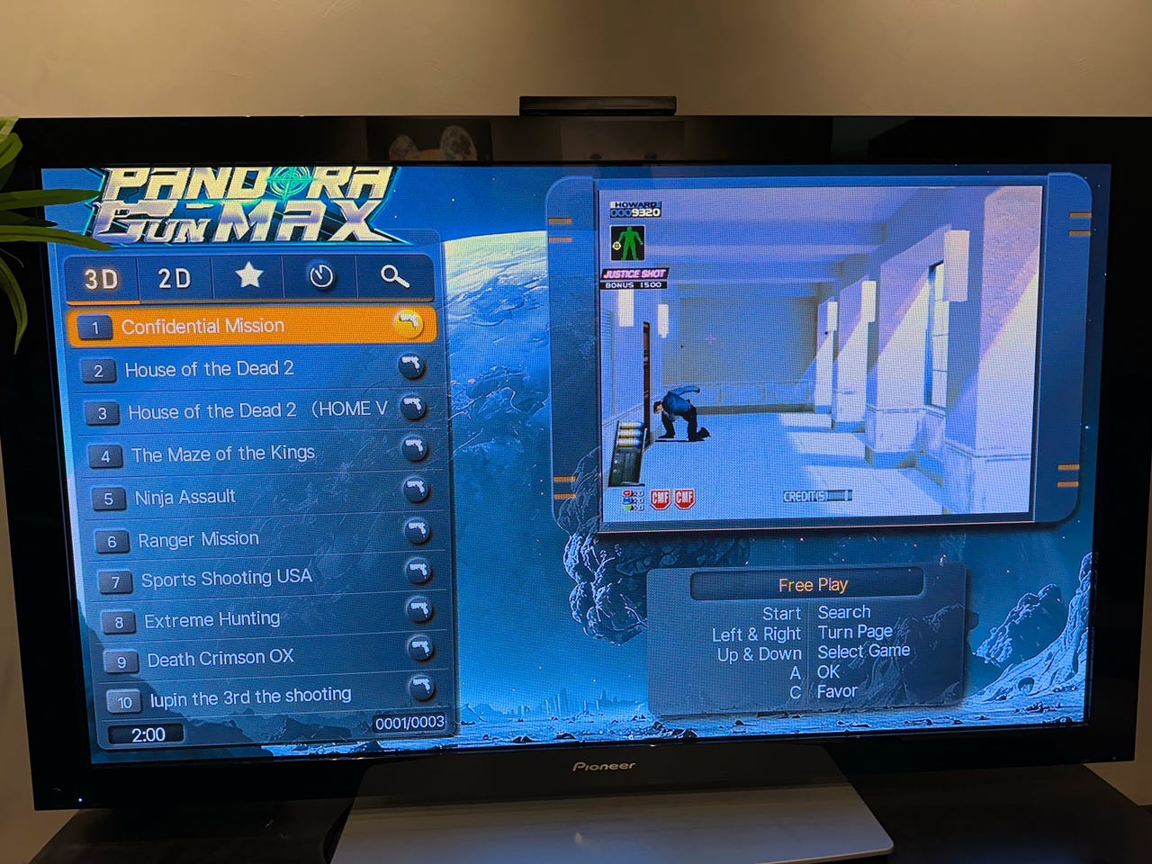 Arcade Pandora Gun Box USB Light Gun Game med Arcade Jamma Board | FINN ...
