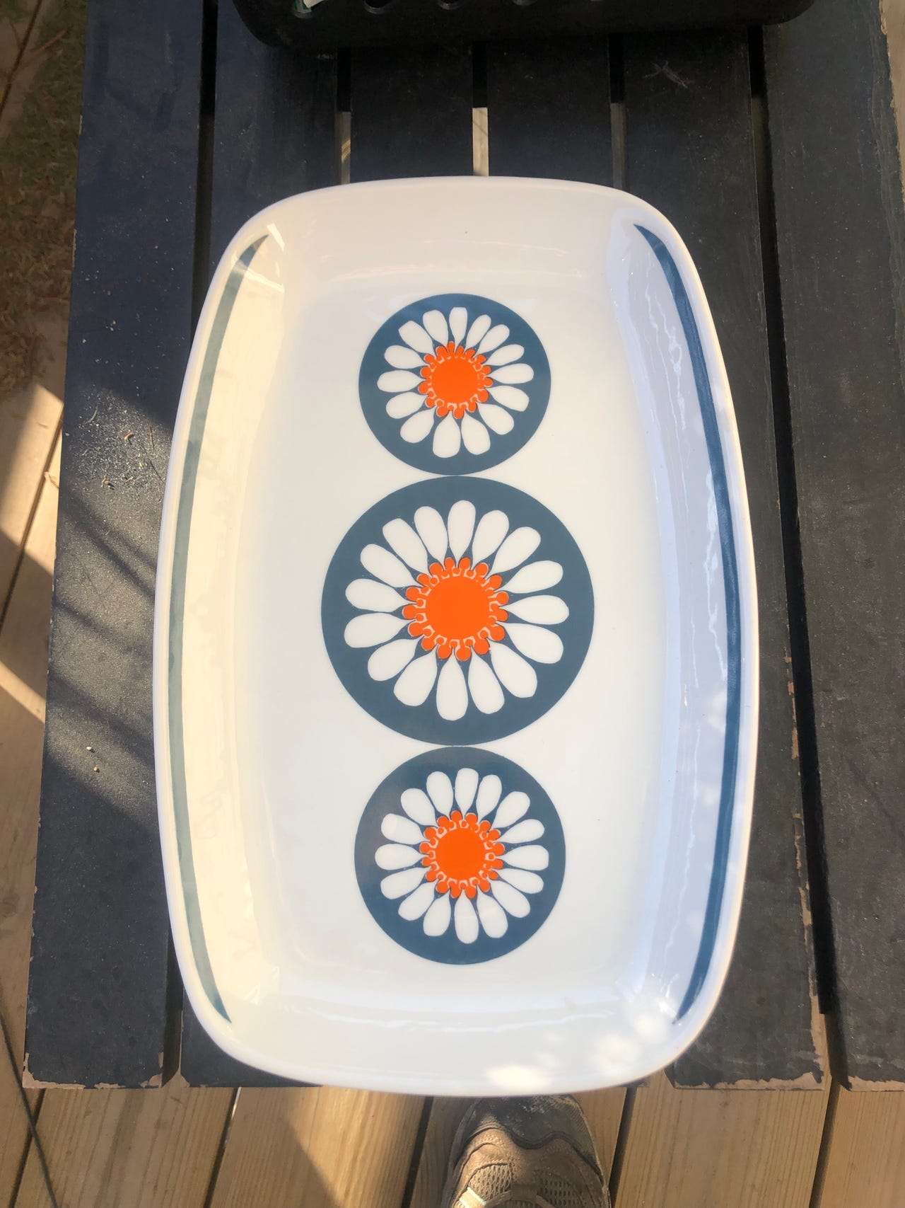 Daisy ..Div porselen,keramikk florenti brett | FINN-torget