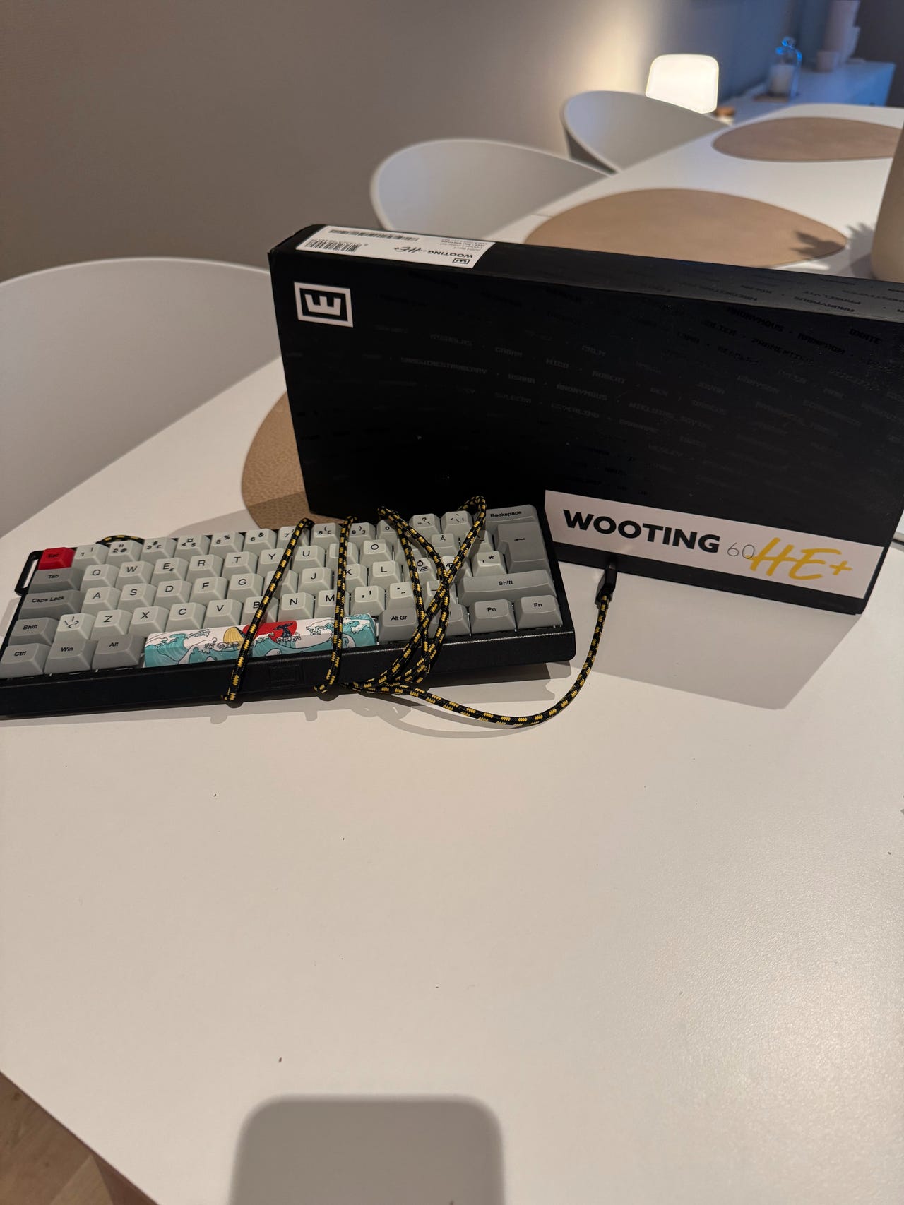 Wooting 60he+, custom keycaps | FINN-torget