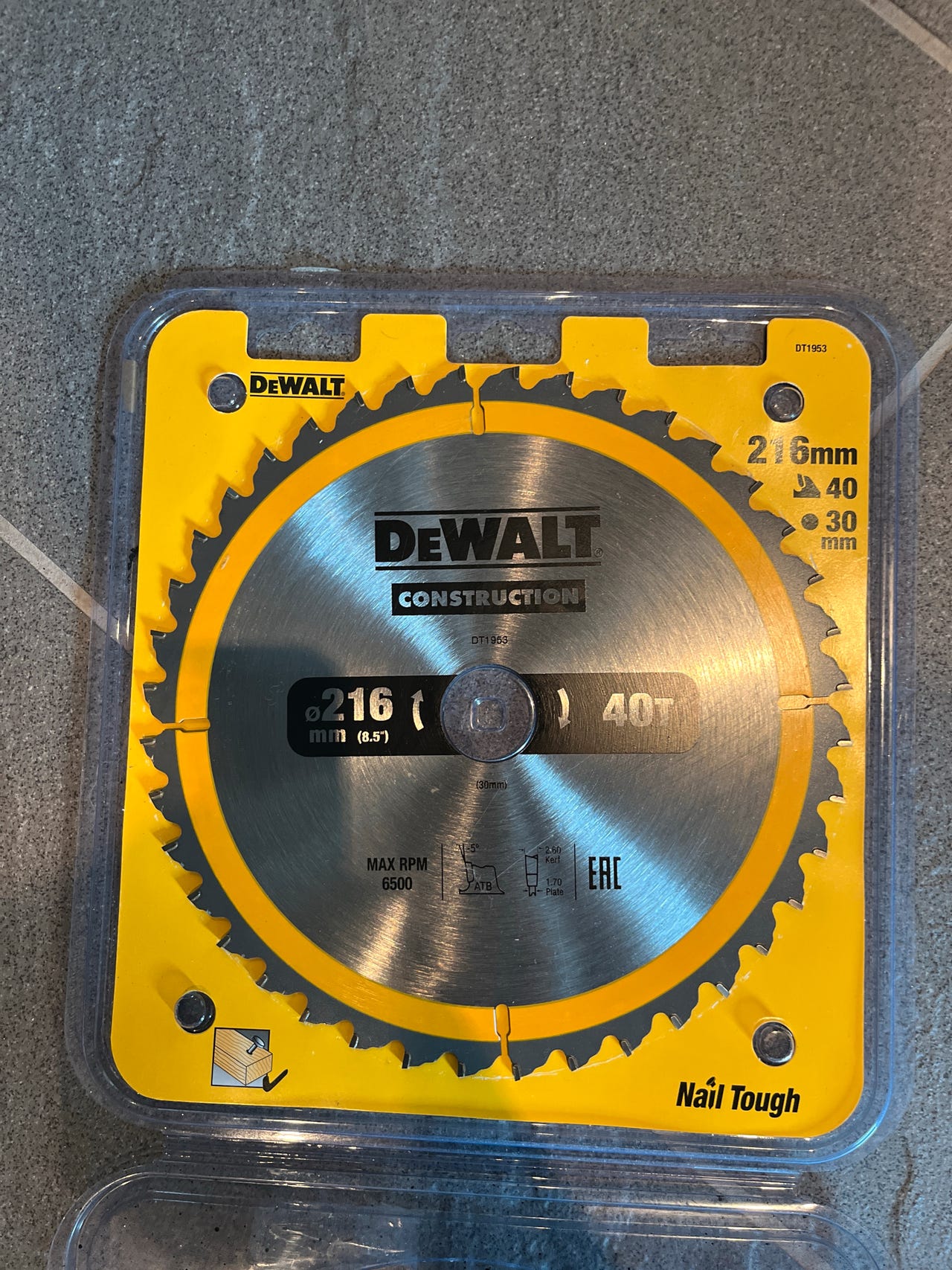 Dewalt DT1953 sag blad. | FINN-torget