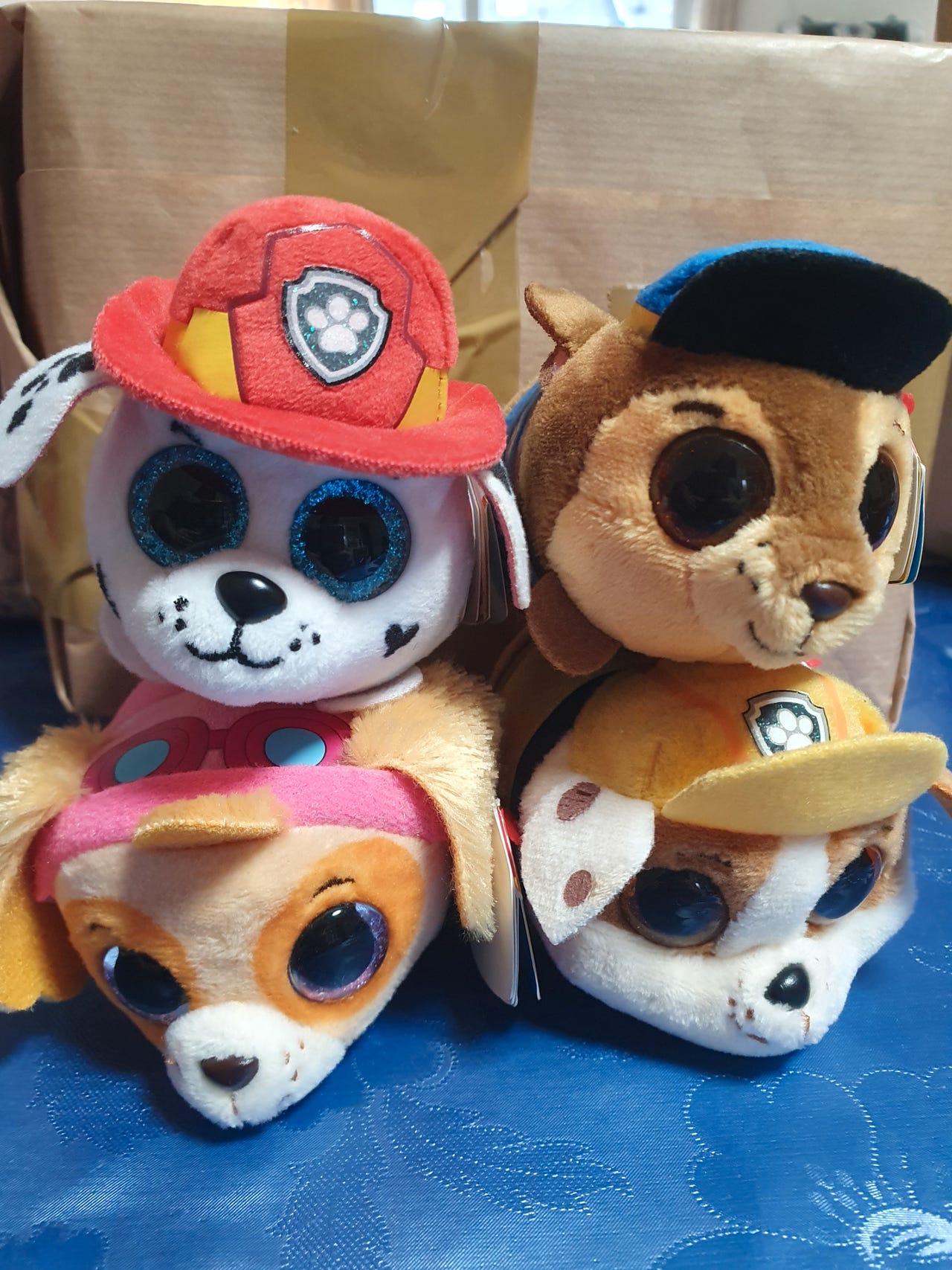 4 ubrukte Paw Patrol Ty-bamser selges | FINN-torget