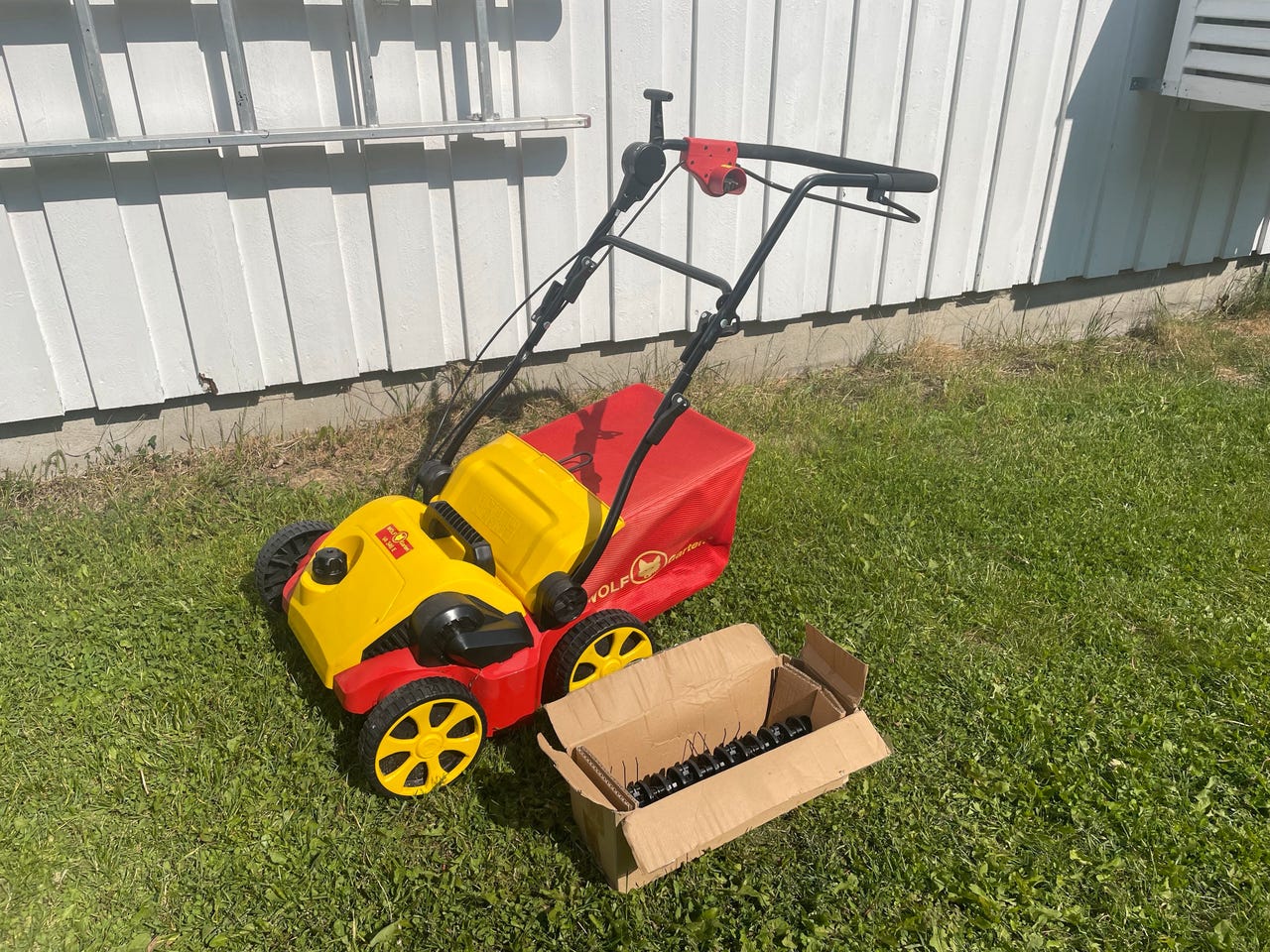 Nesten ubrukt plenlufter og mosefjerner | FINN-torget