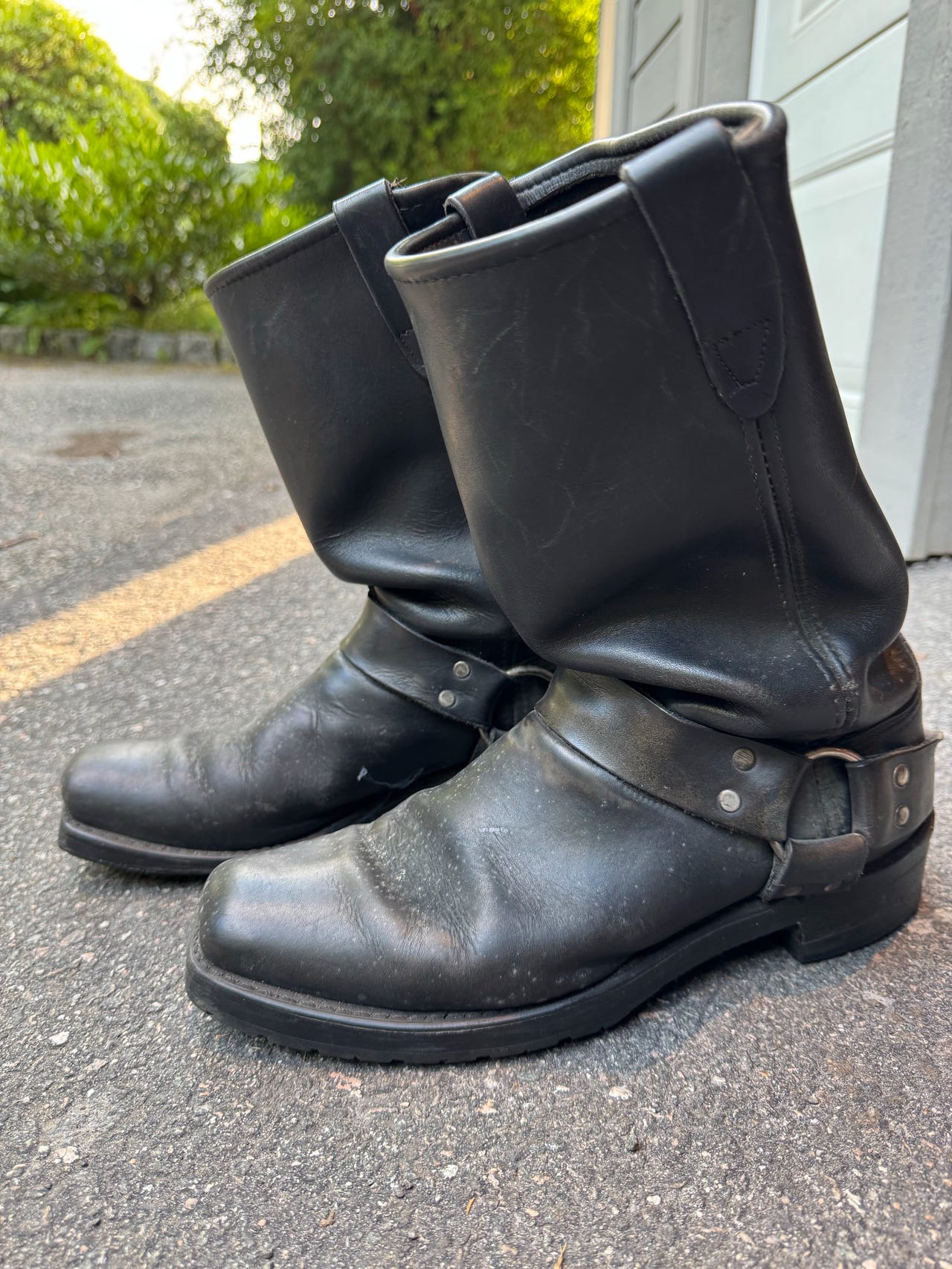 Vintage MC boots i skinn - Str 43 | FINN-torget