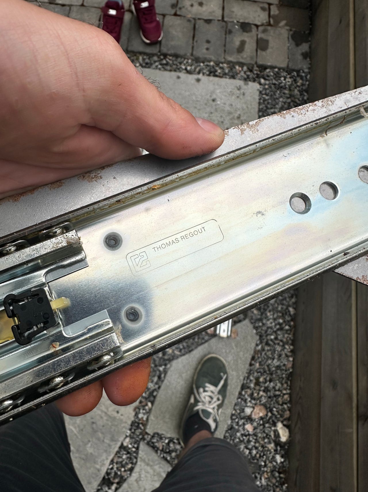 Thomas Regout teleskopskinner 70 cm / kraftige / 8 sett | FINN-torget