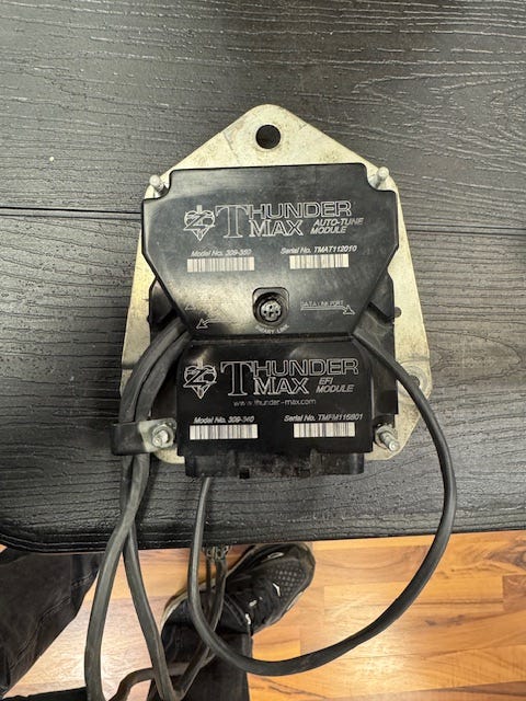 Thundermax EFI ecu m Autotune 2002-07 Softail 2001-10 Touring selges ...
