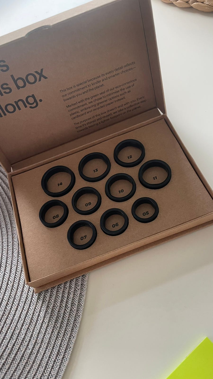 Ultrahuman ring size kit | FINN-torget