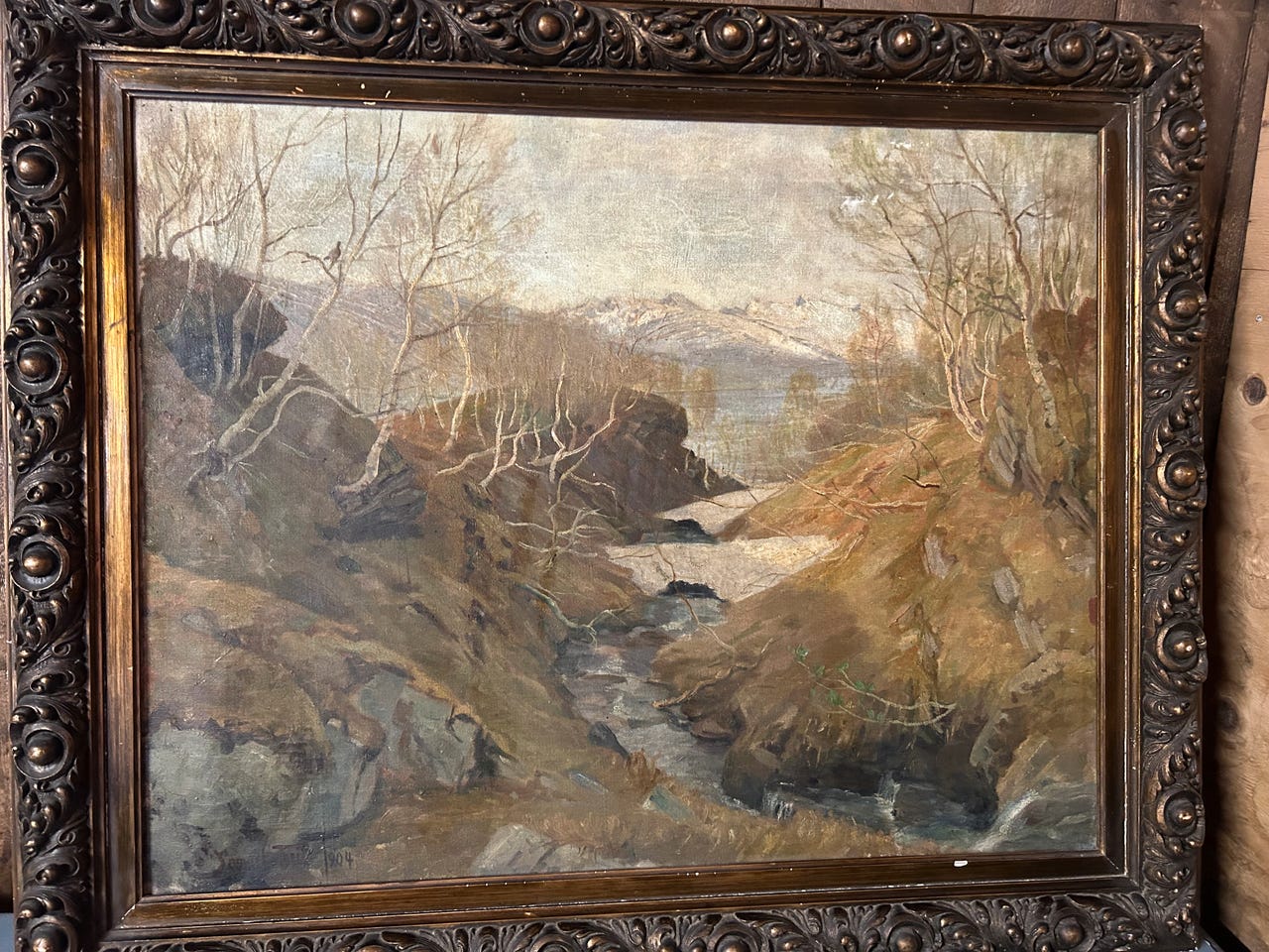 Samuel Tveit oljemåleri, 1904 | FINN-torget
