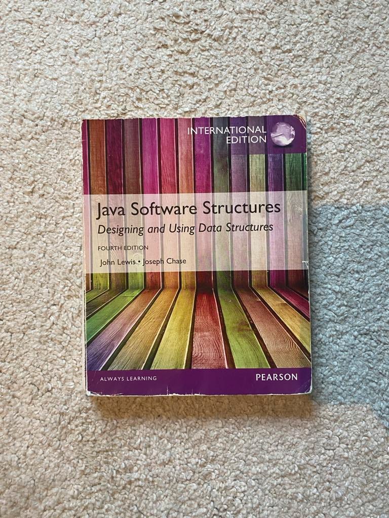 Java Software Structures, Designing and using data structures | FINN-torget