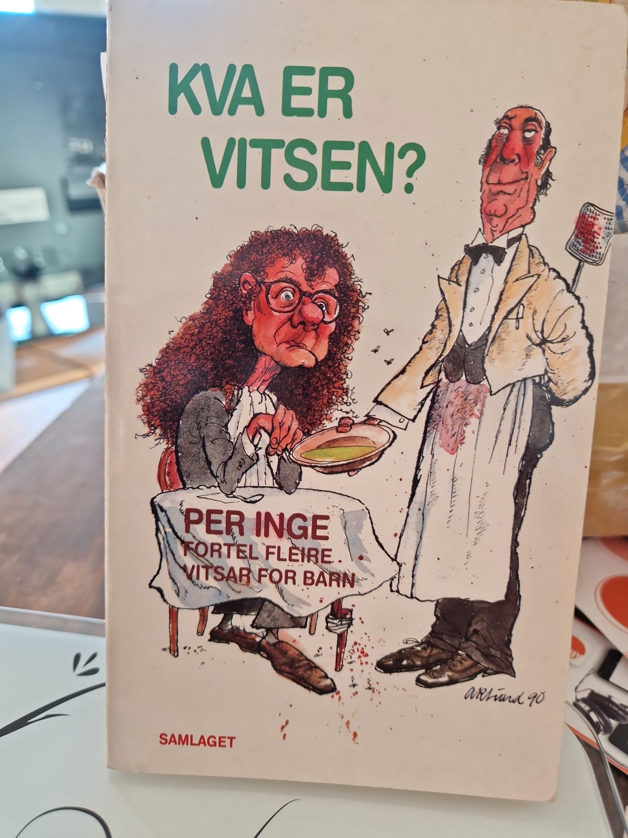 Kr 49 KVA ER VITSEN PER INGE TORKELSEN 1990 | FINN-torget