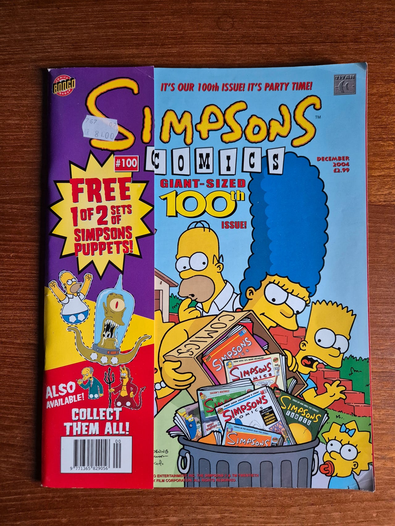 Simpsons Comics 2001-2004 | FINN-torget