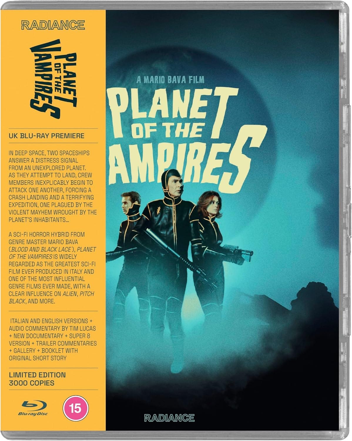 "Planet Of The Vampires" (Mario Bava) Radiance Limited Edition blu-ray ...