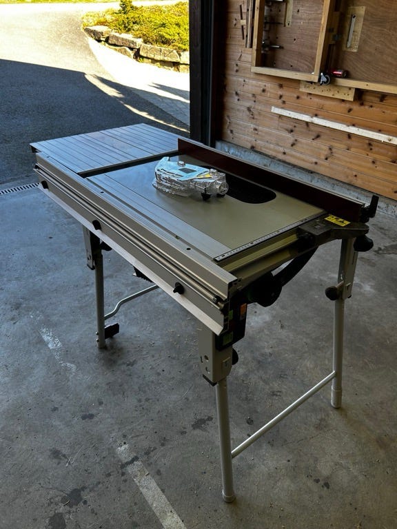 Festool TKS 80 EBS Bordsag med SawStop og tilbehør. Nesten ubrukt ...