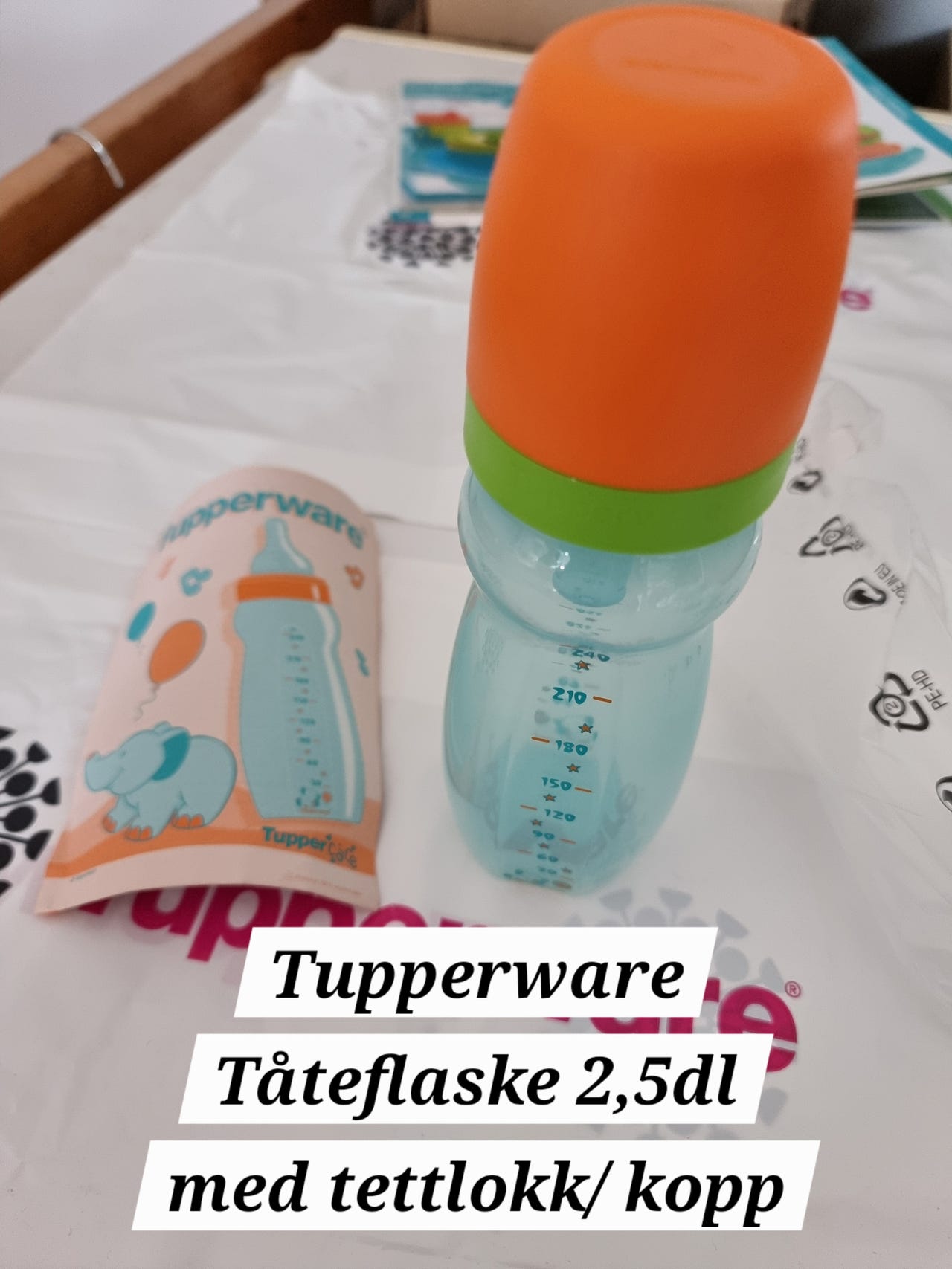 Tupperware, Tåteflaske 2,5dl | FINN-torget