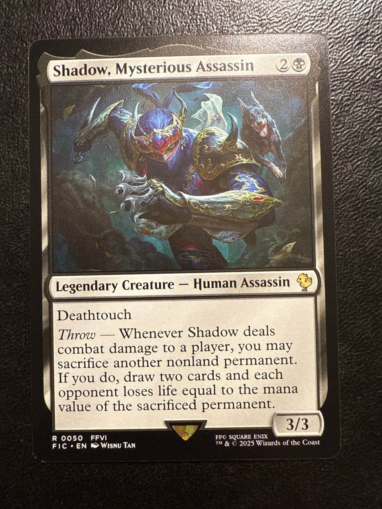 Shadow, Mysterious Assassin rare Magic the gathering samlekort | FINN ...