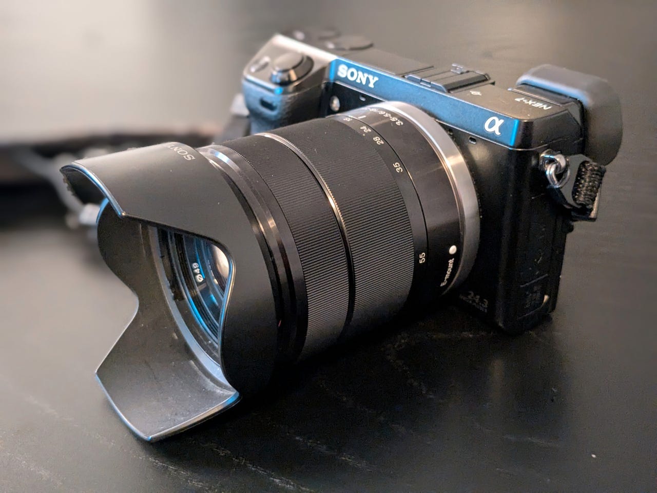 24.3 megapixel Sony mirrorless camera very low shutter count | FINN-torget