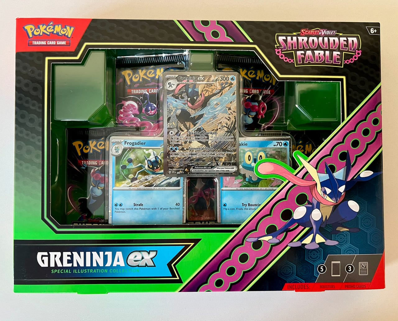 Pokemon Greninja EX Special Illustration Collection | FINN-torget