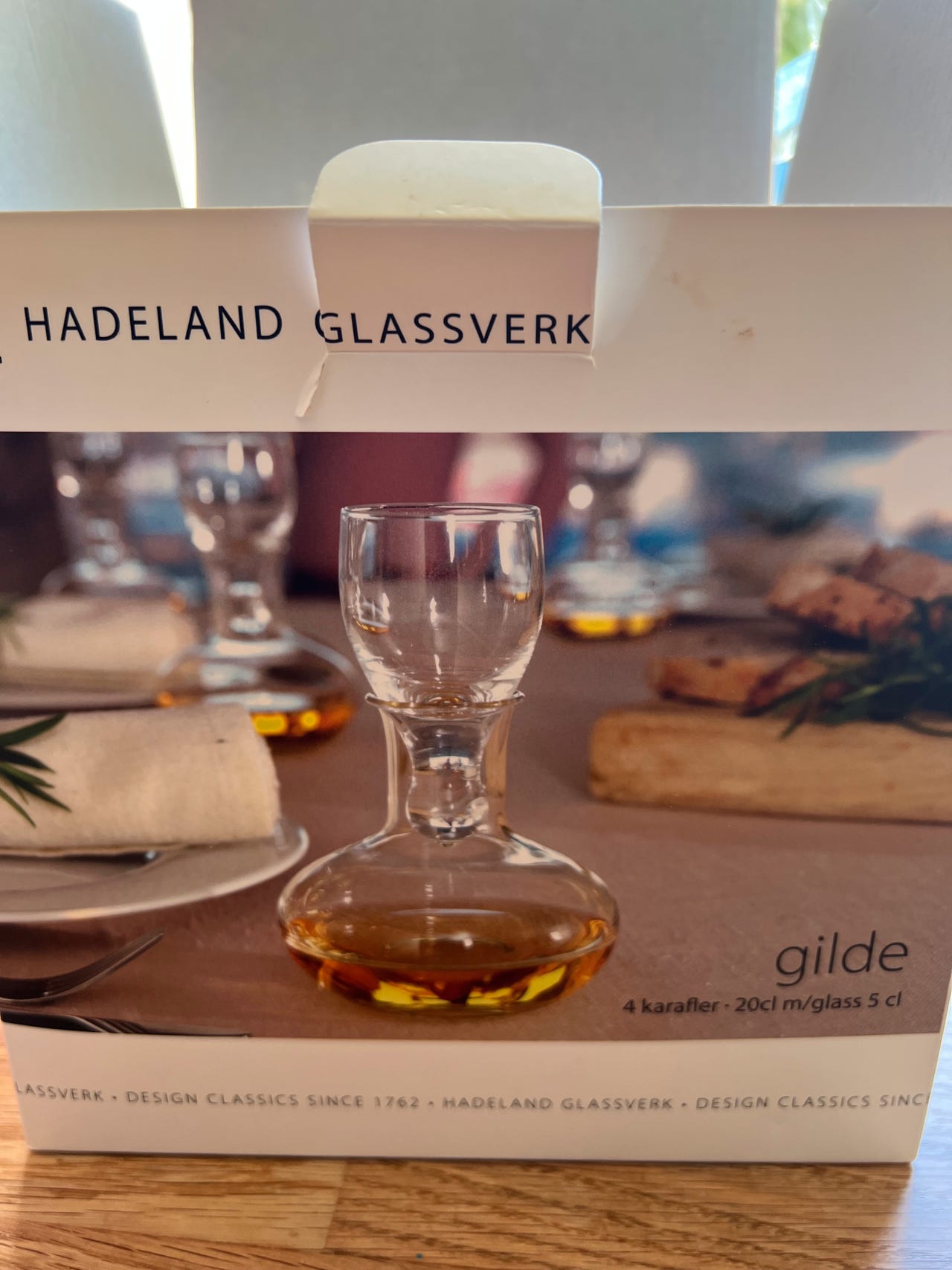 Hadeland glassverk Gilde karafler med glass | FINN-torget