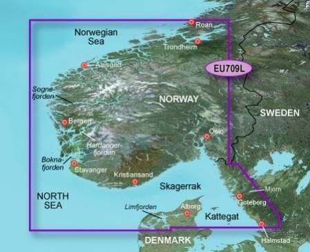 BlueChart g2 Vision VEU709L - South Norway | FINN-torget