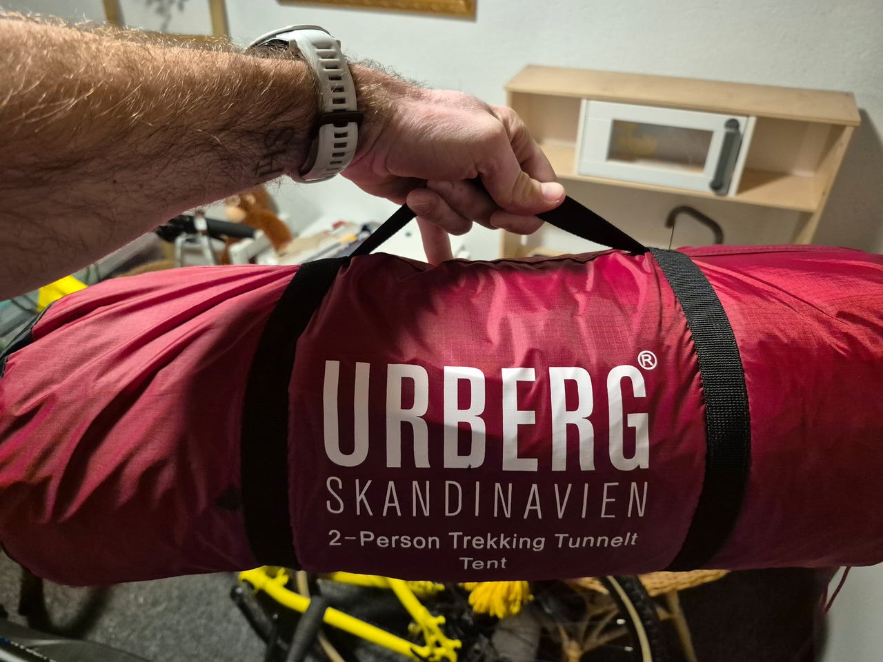 Urberg 2 person trekking tunell telt, selges lite brukt | FINN-torget