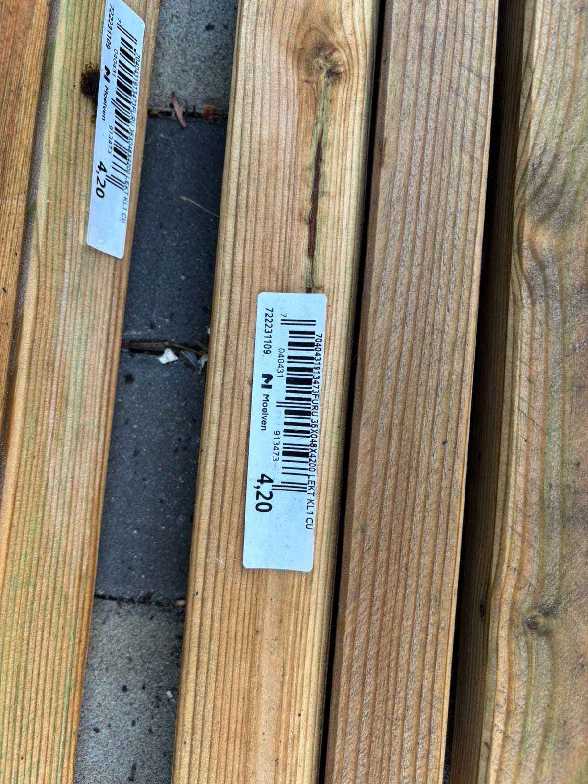 Rest av impregnert trevrike / standard | FINN-torget