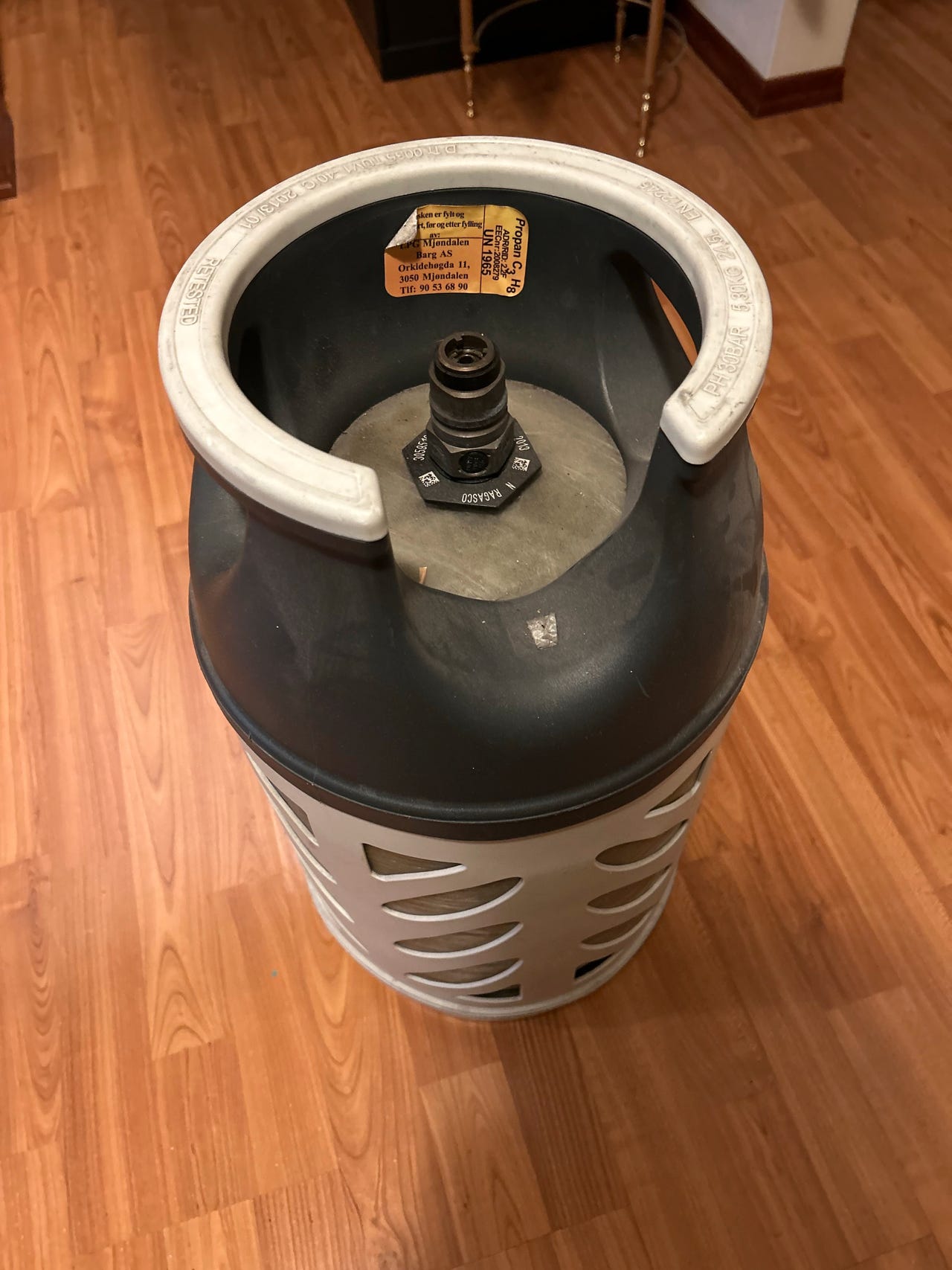 Propan Gassflaske 10 kg Kompositt | FINN-torget