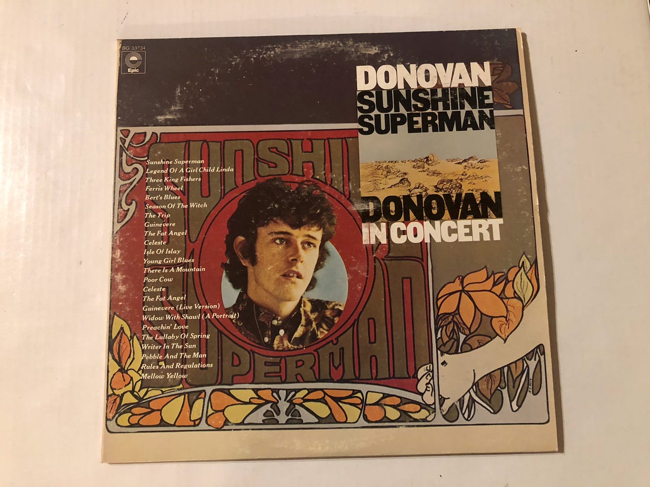 DONOVAN / SUNSHINE SUPERMAN - DONOVAN IN CONCERT - 2 X VINYL LP | FINN ...