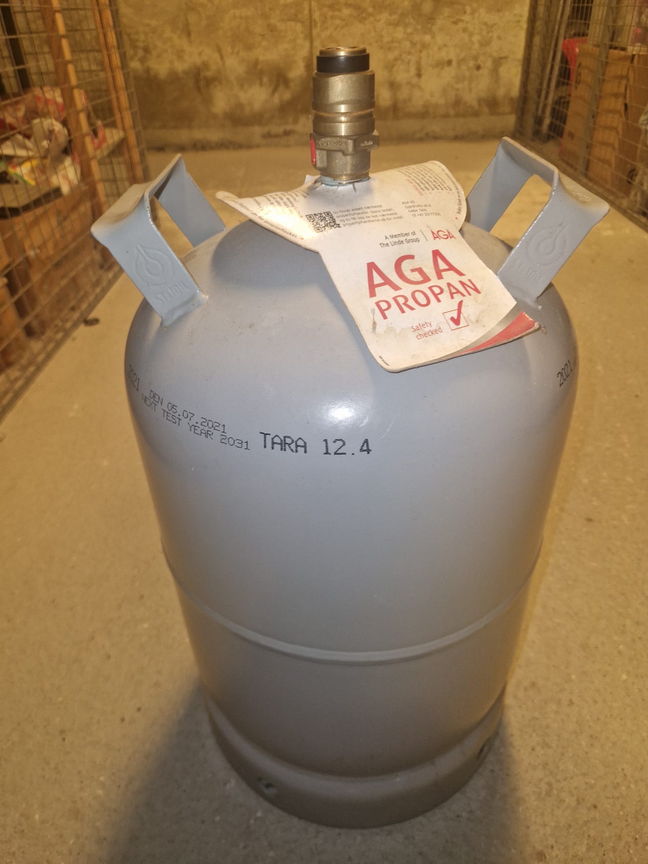 Tom 11kg Stål gassflaske | FINN-torget
