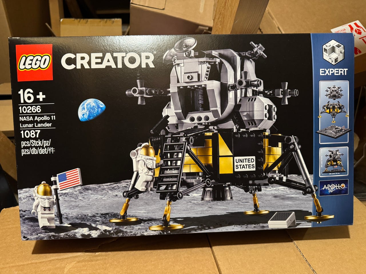 Lego Creator Expert / Icons 10266 NASA Apollo 11 Lunar Lander | FINN-torget